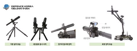 디펜스코리아 로봇·드론 장착 가능한 무반동 물포총 선보여
