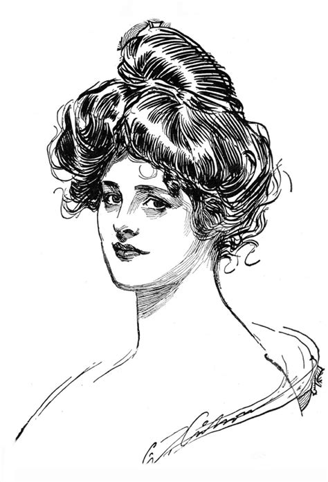 Charles Dana Gibsons Satirical Drawings Of American Society Defined