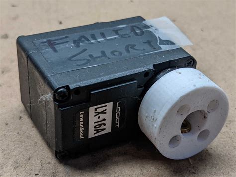 failed lewansoul lx 16a servos new screwdriver