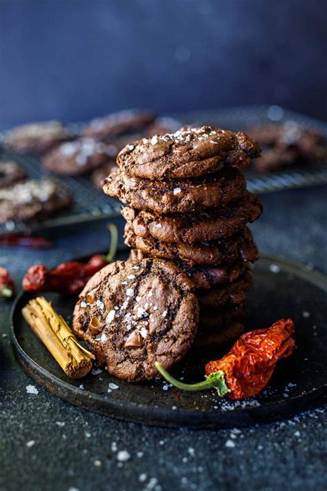 Spicy Mexican Diablo Cookies Recipe Spicy Chocolate Double