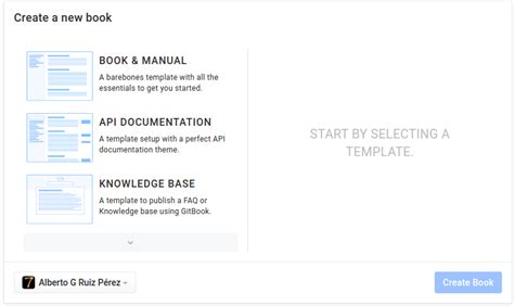 creación de un gitbook · gitbook