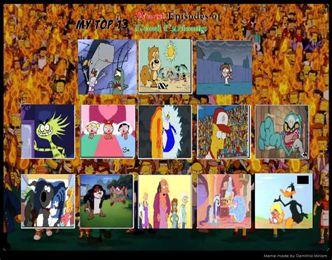 My Top 13 Worst Episodes Of Good Cartoons By Cartoonstarreviews On