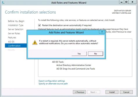 Install Active Directory Domain Services Ad Ds In Server 2012