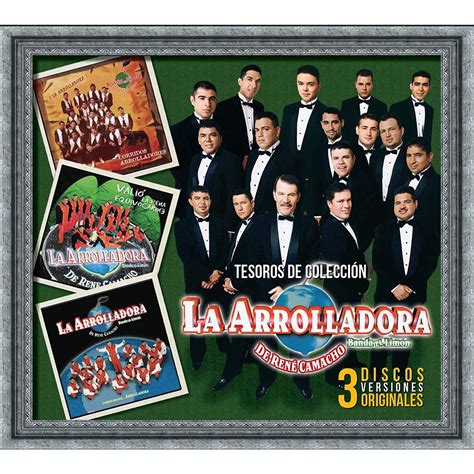 Cd3 La Arrolladora Banda El Limón De René Camacho