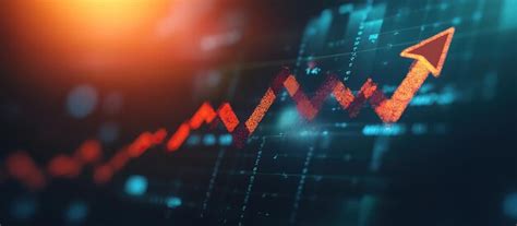 Upward Trend A Visual Representation Of Growth And Success Premium Ai Generated Psd