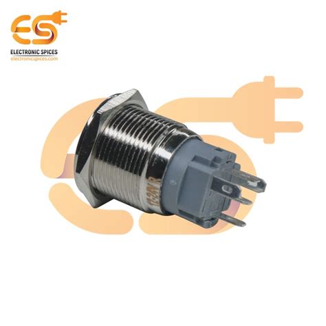 Buy Mm Metal Push Button Switch With Red Indicator