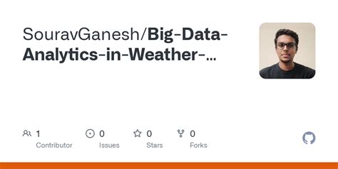 Github Souravganeshbig Data Analytics In Weather Forecasting