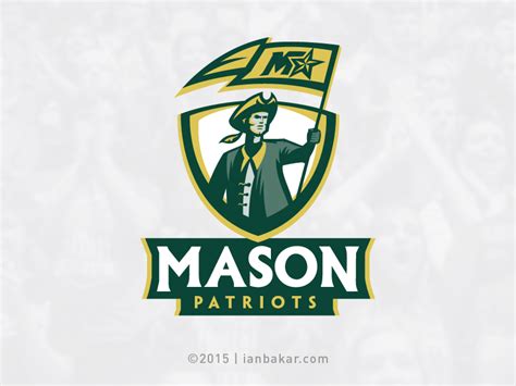 Mason Patriots Gmu University Athletics Rebrand On Behance