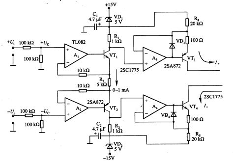 Balance Constant Current Output Circuit Basic Circuit Circuit
