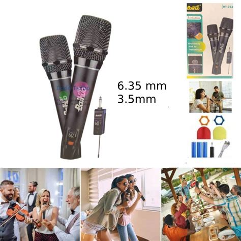 Kit Microfono My 7240 InalÁmbrico Dinamico Inalambrico Recargable Para
