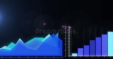 Image Of Digital Interface And Data Processing Over Dark Background