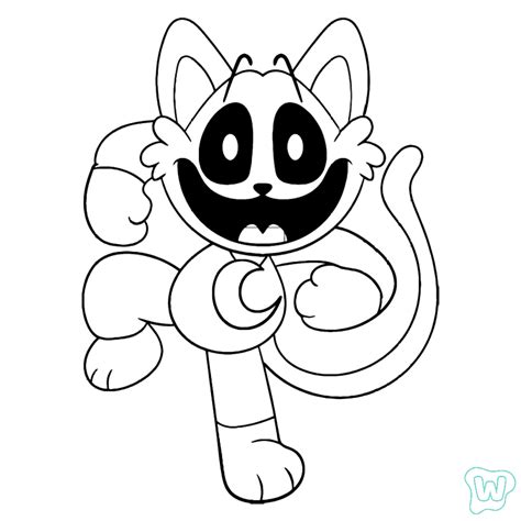 28 Catnap Coloring Pages Free Pages To Print