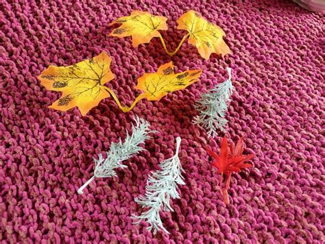 Комплект декоративного листя — цена 7 грн в каталоге Декоративные элементы Купить товары для