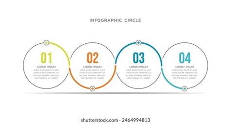 Visualization Infographic Business Template Modern Stock Vector Royalty Free 2464994813