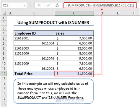 How To Sum If Cell Contains Number In Excel Examples How To Sum If Cell Contains Number In Excel Examples