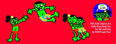 Pbsk Digital Art Sally Reaching Out For Sidhug By Mapsuperstar On