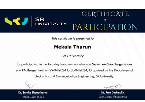 Finished Soc Design Workshop Mekala Tharun Posted On The Topic Linkedin