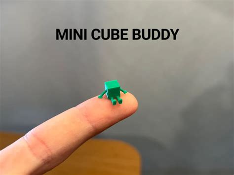 Mini Cube Buddy Free 3d Print Model Makerworld