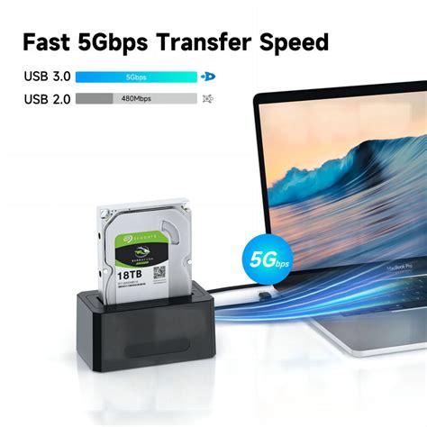 Acasis Sata Sas To Usb 3 0 Hard Drive Docking Station