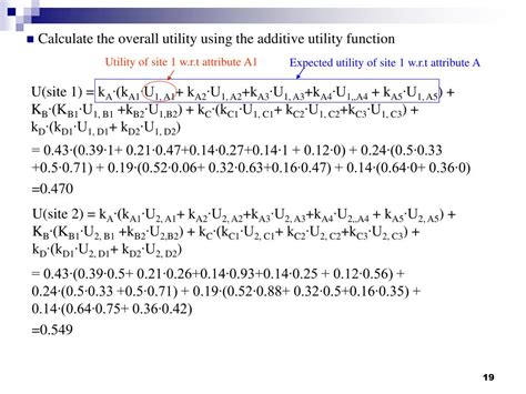 Ppt Multi Attribute Utility Theory Maut Powerpoint Presentation Free Download Id180334