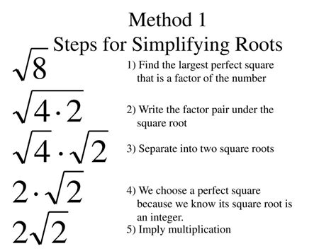 Simplifying Radicals Practice Worksheet Ame My Id