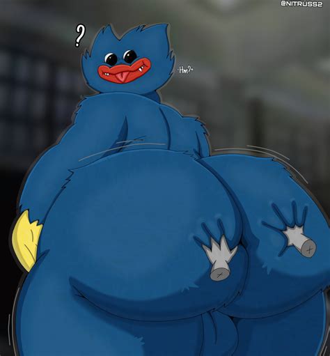 Rule 34 Ass Balls Big Butt Blue Body Blue Fur Digital Media Artwork Fur Genitals Grab The