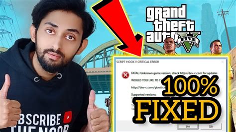 how to fix script hook v critical error 2023 script hook v gta 5
