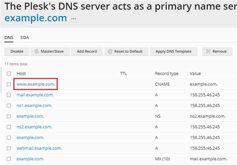 How To Change The Priority Of An MX Record In Plesk
