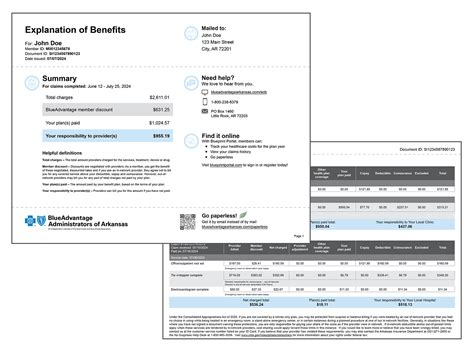 What Is An Eob Blueadvantage Administrators Of Arkansas