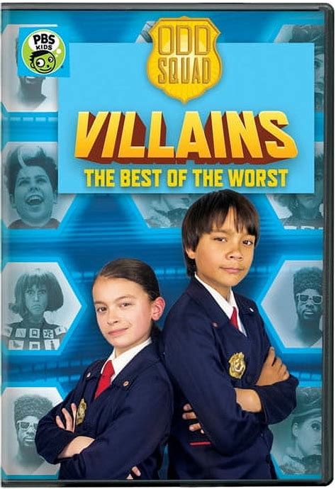 Odd Squad Odd Squad Villains The Best Of The Worst Dvd Pbs
