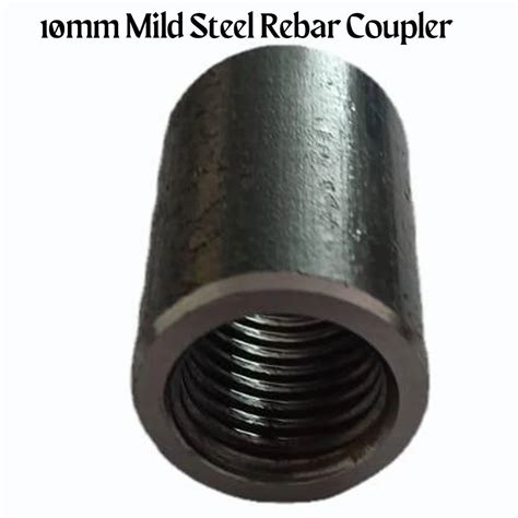 10mm Mild Steel Rebar Coupler For Construction At ₹ 40piece In Ludhiana