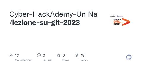 Github Cyber Hackademy Uninalezione Su Git 2023