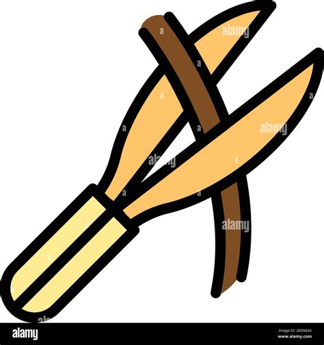 Tree Pruning Icon Outline Vector Garden Maintenance Plant Machinery
