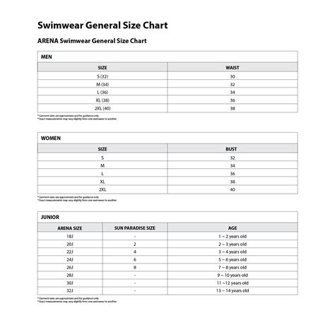 Size And Care Guide All For One