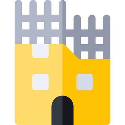 Buildings Basic Rounded Flat Icon