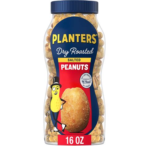 Planters Salted Peanuts Dry Roasted Peanuts Party