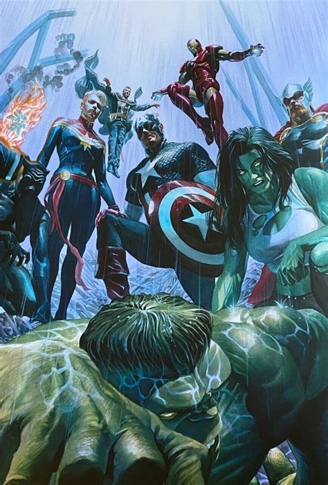 Immortal Hulk 7 Paper Print By Alex Ross Unsigned