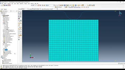 Abaqus Explicit 2d Multi Step Forging Process With Debugging And Post Processing Youtube