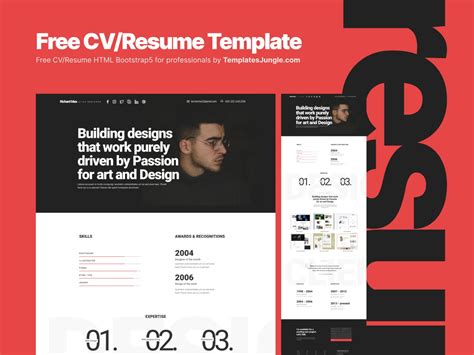 20 Best Bootstrap 5 Free Creative Portfolio Templates