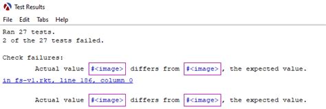 Images Dont Render In Test Results Rracket