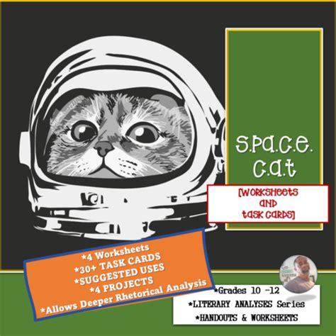 Spacecat Rhetorical Analysis Worksheets And Activities Classful