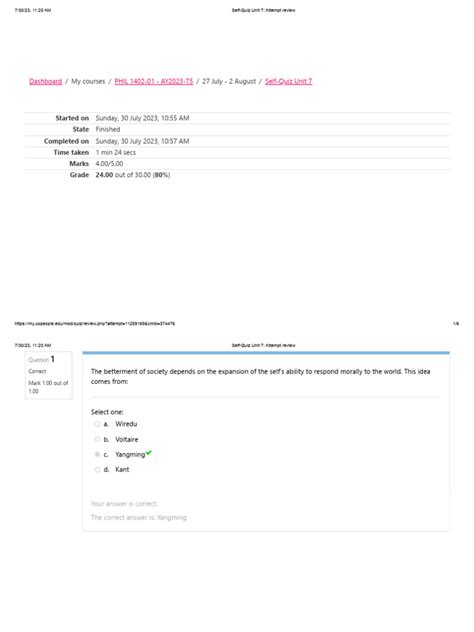 Self Quiz Unit 7 Attempt Review02 Pdf