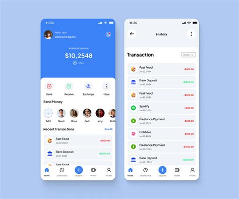 Financial App Ui Design By Md Fahim On Dribbble