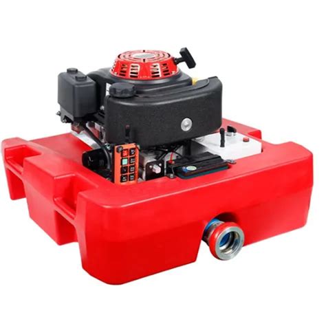 Floating Water Pump Gasoline Engine Floating Drainagewaterborne Pump