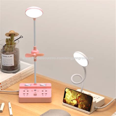 Buy Wholesale China Multi Function Desk Lamp Socket With Fan Plug In Board With Line Multi