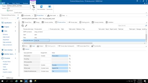 Unable To Move SMTP Connector Process Action Thinkwise Community