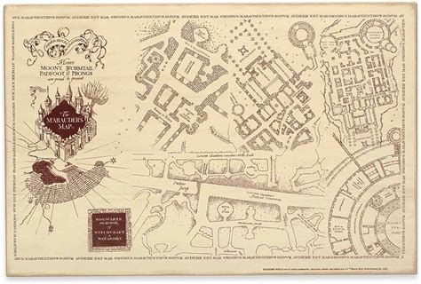 Harry Potter Marauders Map Printable