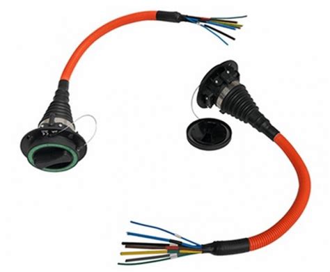 Ip55 56 Mm2 Ccs Type 2 Car Charging Socket With 05m Cable