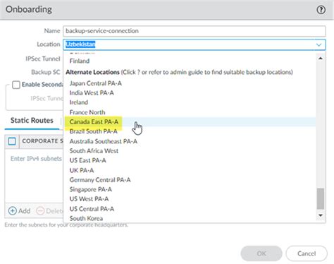 Configure And Activate Service Connection Cloud Provider Redundancy