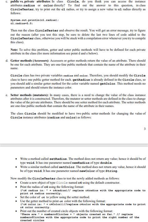 Solved F Member Methods These Methods Or Functions Contain